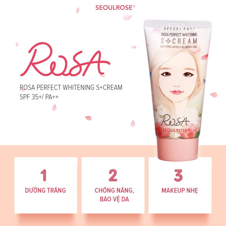 Kem Chống Nắng Seoulrose Rosa Perfect Whitening SPF 35+ 45ml – Urashop ...