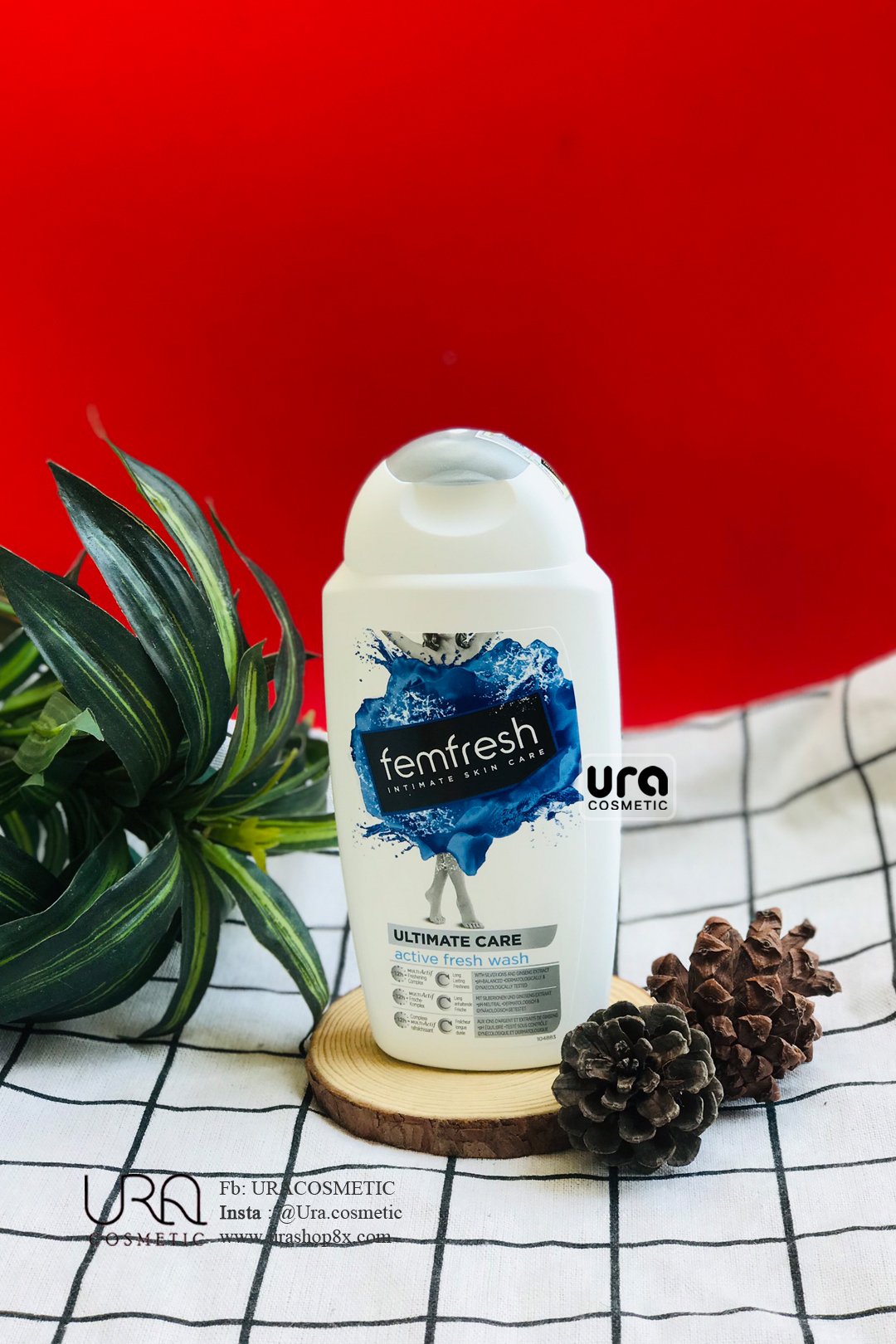 Dung dịch vệ sinh phụ nữ cao cấp năng động Femfresh Active Fresh Wash ...